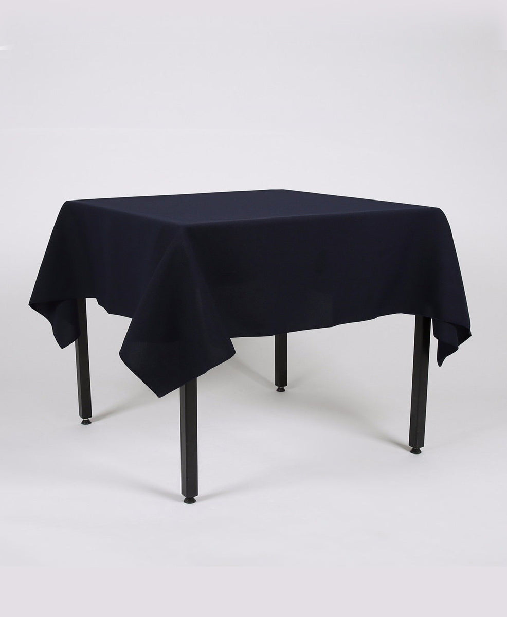 Dark Navy Rectangle Plain Tablecloth - Extra Wide – Hope Textiles Ltd
